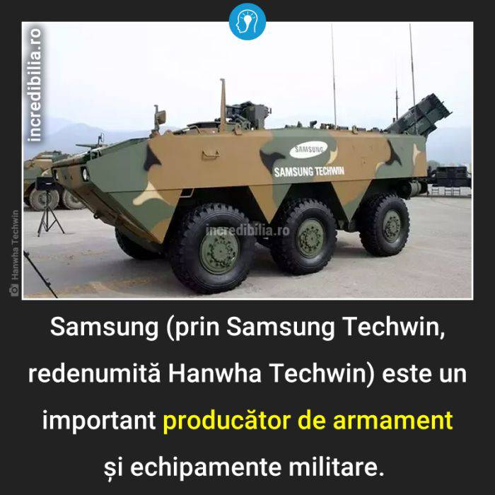 Ce companie celebră de electronice produce și armament? - Incredibilia.ro